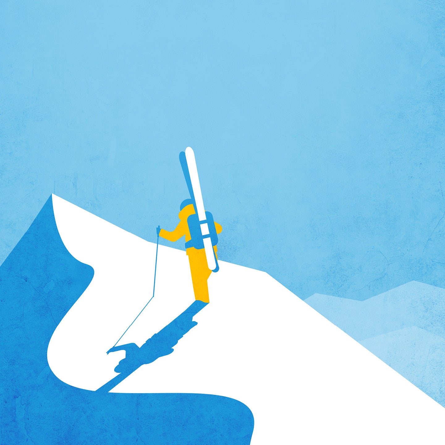 Modern retro ski posters & snowboard art prints – Rocket Jack