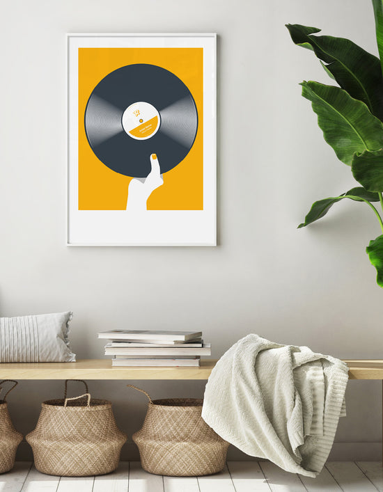 Retro black vinyl – Rocket Jack