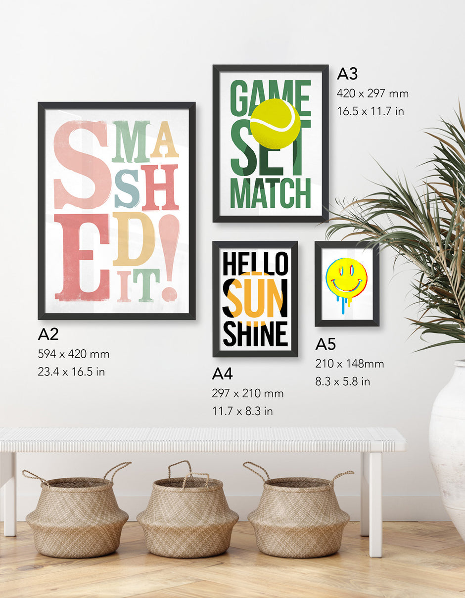 Personalised typography art print collection – Page 2 – Rocket Jack